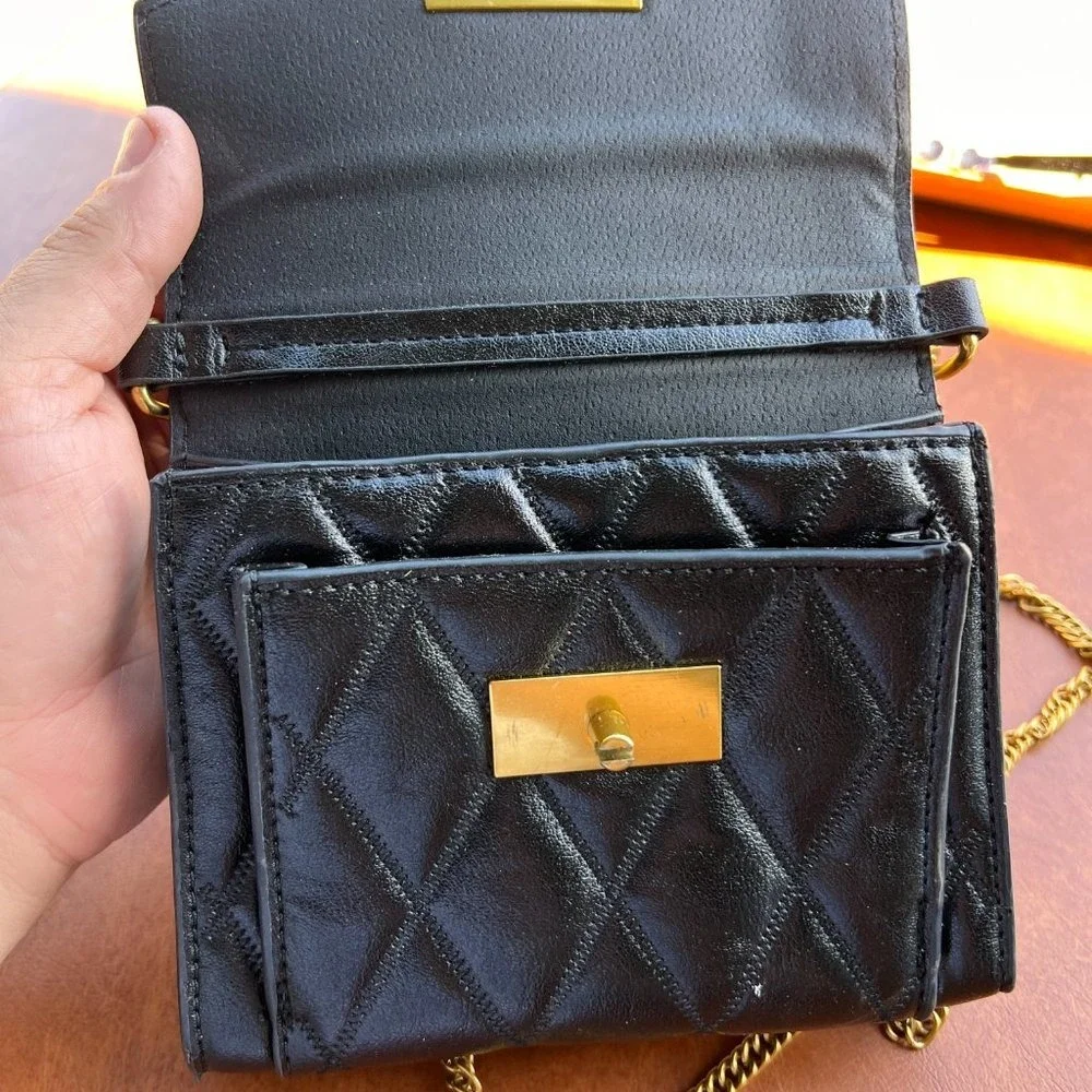 Bags | Mars Sharing Tokyo Quilted Shoulder Bag Black | Poshmark